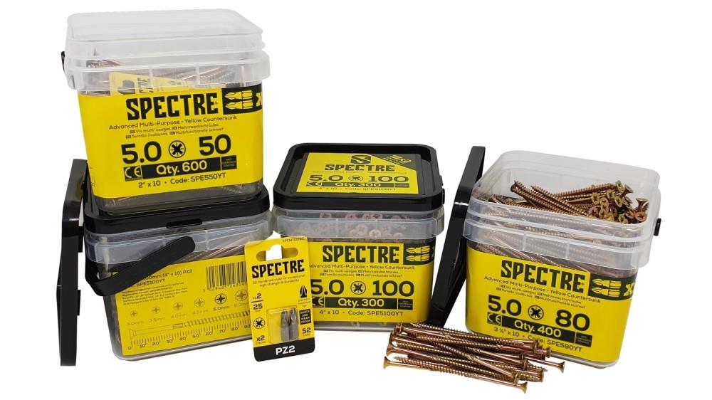 EHN Magazine - Spectre screws now in recyclable tubs