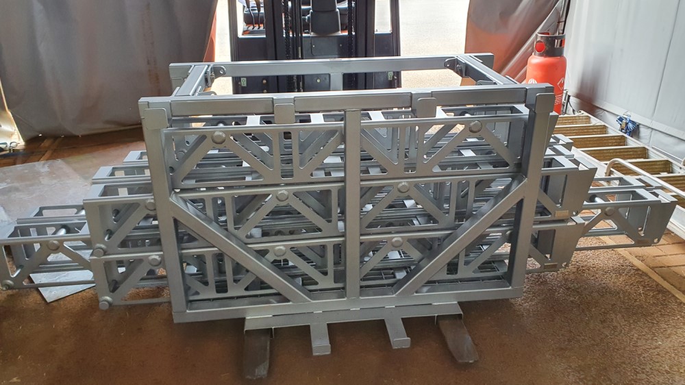 EHN Magazine - Britlift adds reusable roof truss system