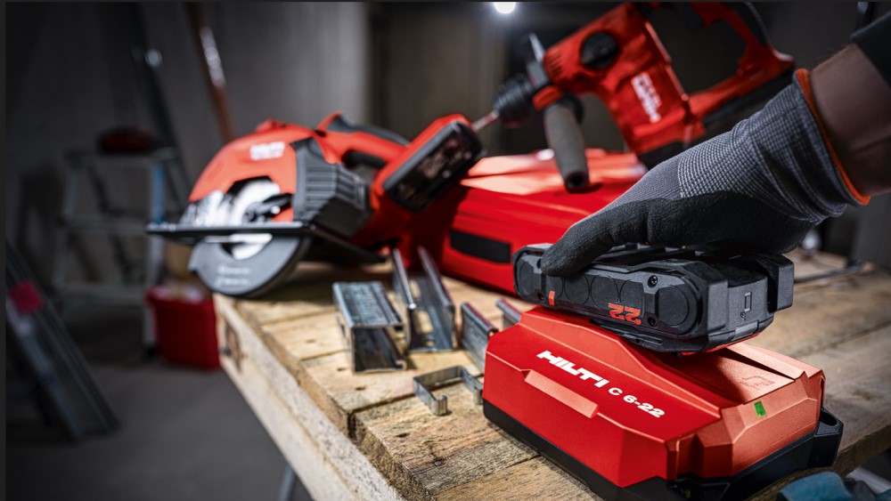 EHN Magazine - Hilti launches new battery platform - and 70 new tools!