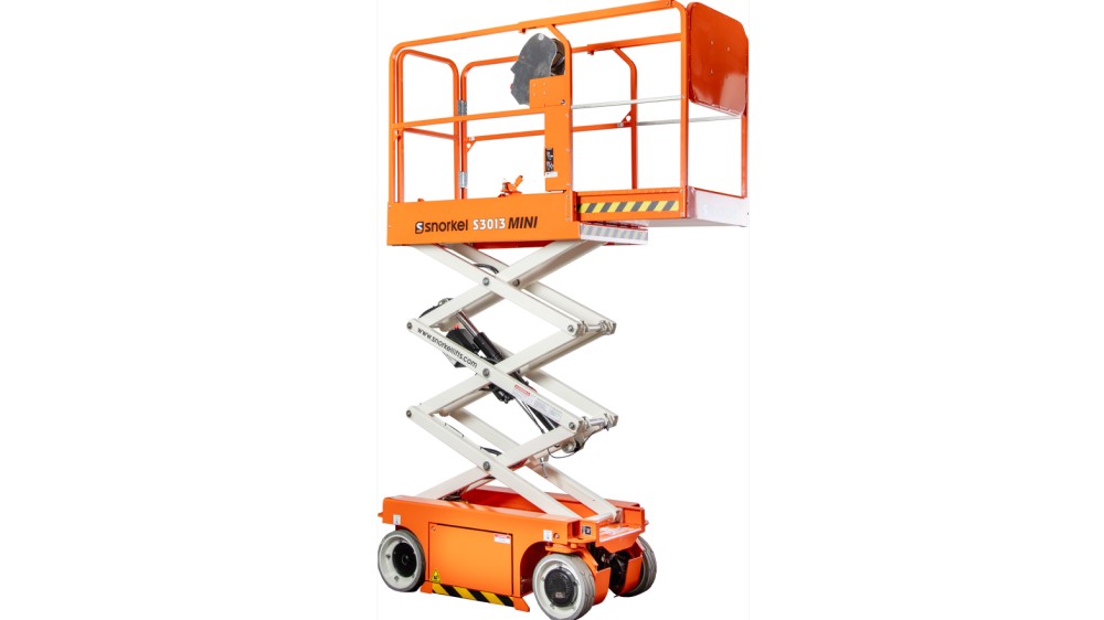 EHN Magazine - Snorkel debuts new compact scissor lift at EHS 2024