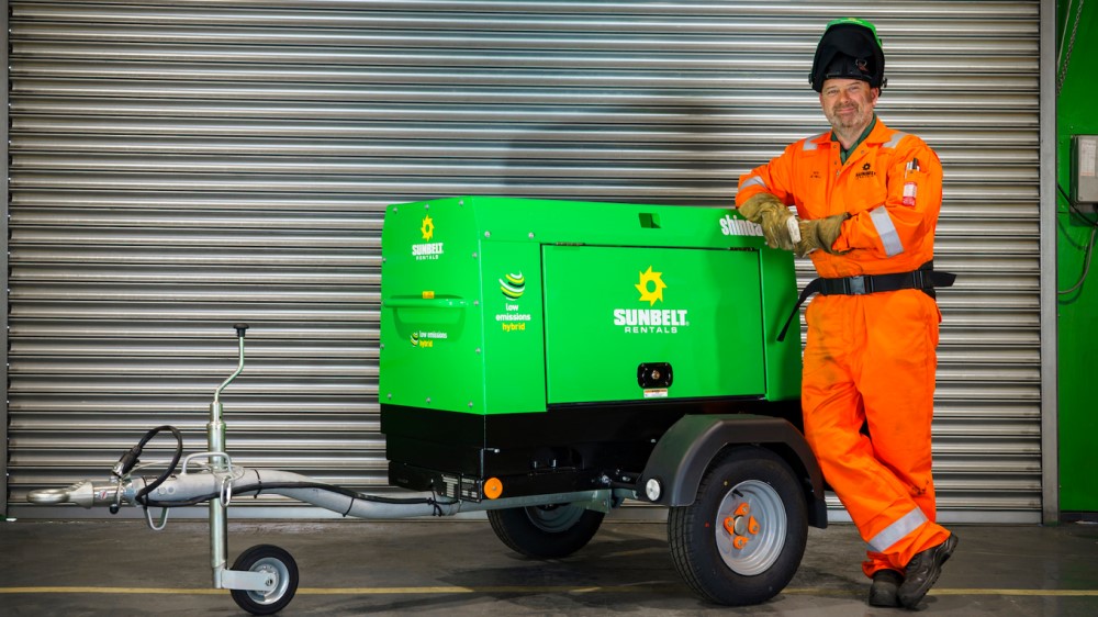 EHN Magazine - Sunbelt bags first hundred Shindaiwa eco hybrid welder ...